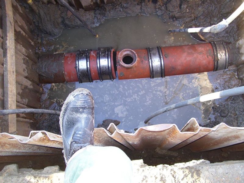 Sewer Connection for New House, Housing Development or Commercial